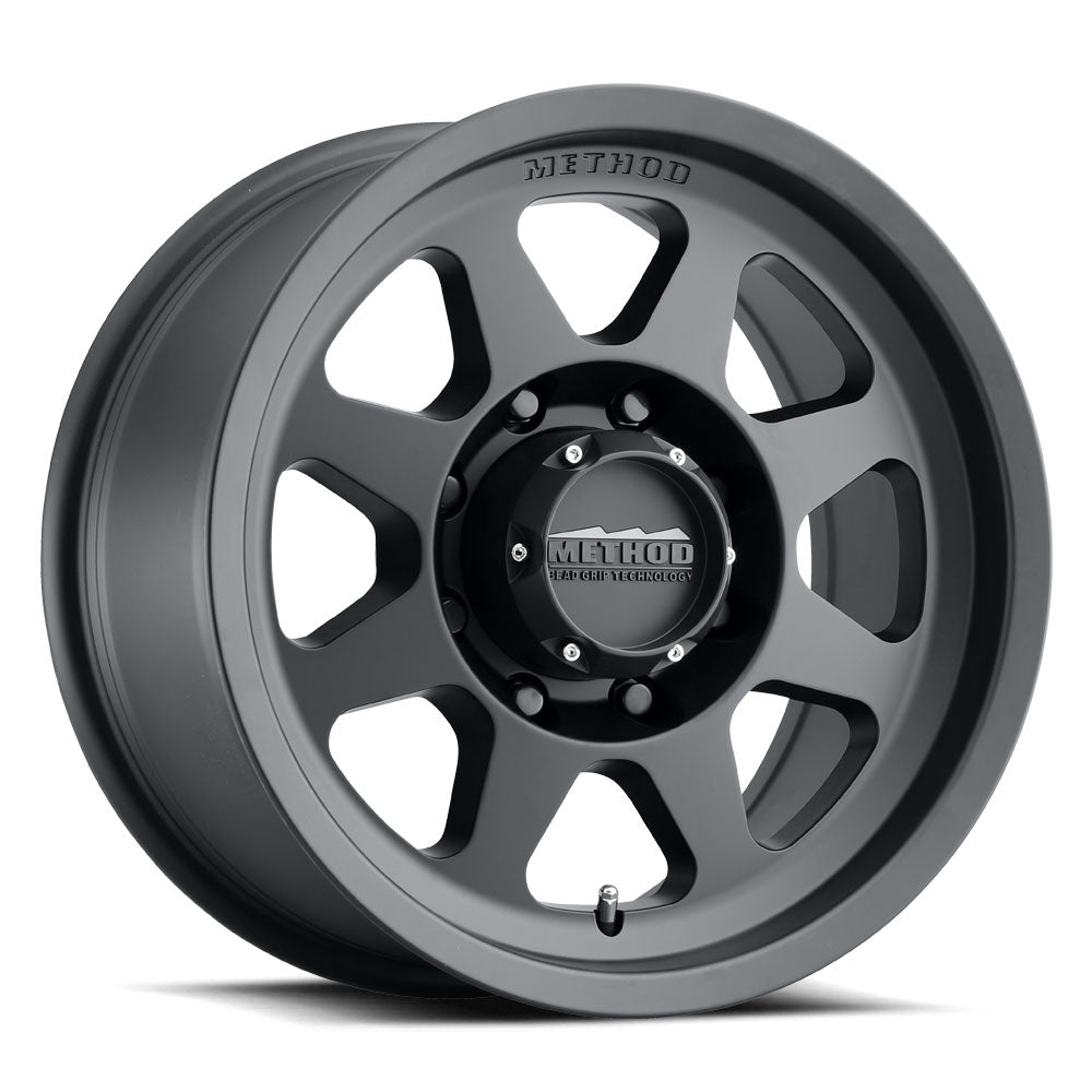 Method - 701 Matte Black 17x9 8x170 -12/ 4.62" Ford F-250/F-350 - MR70 ...